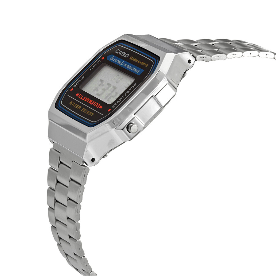 Casio Alarm Chronograph Quartz Digital Unisex Watch A168WA-1WDF ...
