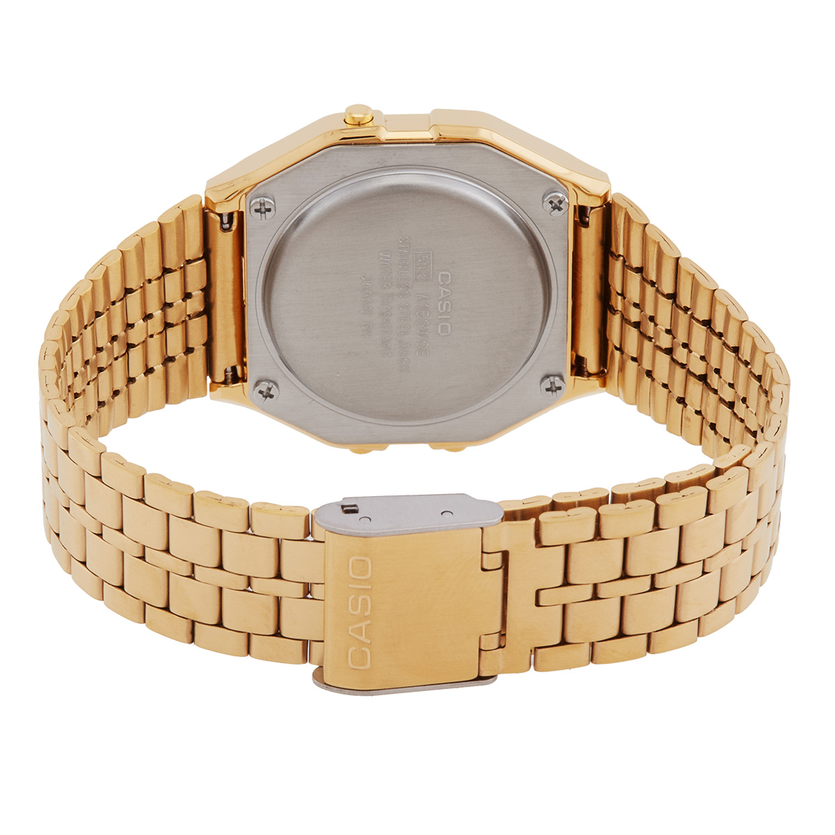 Casio Alarm Quartz Digital Ladies Watch A159WGEA-1 4971850906469 ...