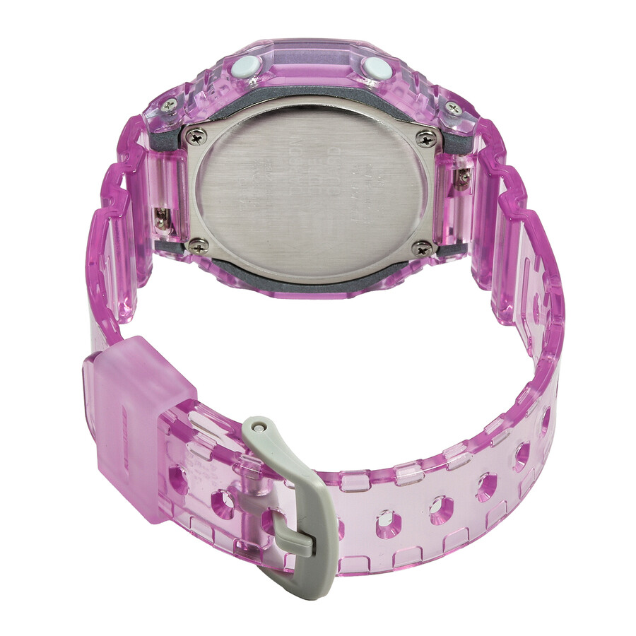 Casio Alarm World Time Quartz Analog-Digital Purple Dial Ladies Watch ...