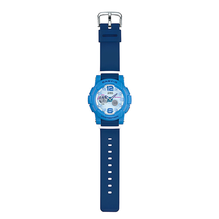 Casio Baby-G Blue Dial Ladies Multifunction Watch BGA180-2B3 - Watches ...