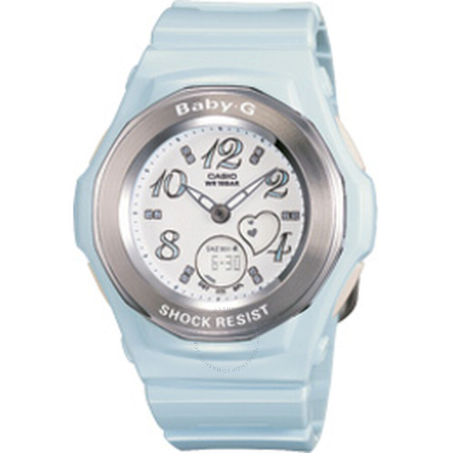 Casio Baby-G Gemmy Series Ladies Analog-Digital Watch BGA100-2B ...