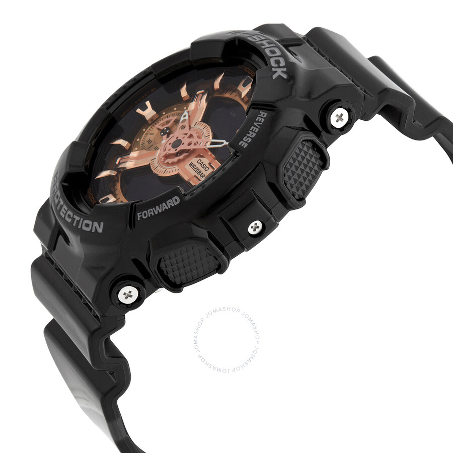 Casio G-Shock Alarm World Time Quartz Analog-Digital Men's Watch GA ...