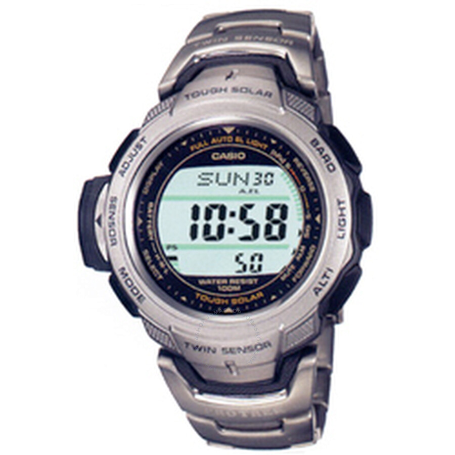 Casio Triple Sensor Pro Trek Men's Watch PRG140T-7VDR 4971850897231 ...