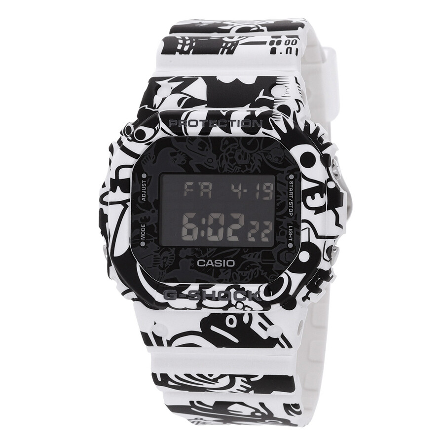 Casio World Time Quartz Digital Unisex Watch DW5600-GU7 889232327808 ...