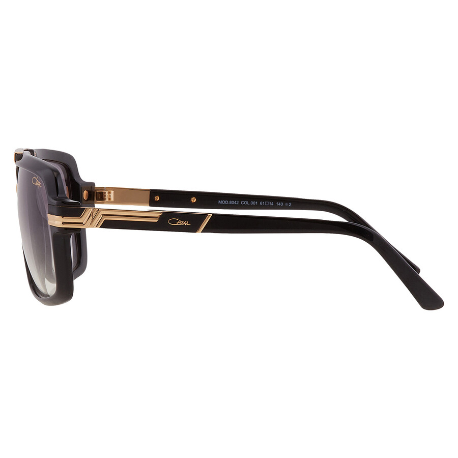 Cazal Grey Navigator Unisex Sunglasses CAZAL 8042 001 61 4251386521689 - Sunglasses - Jomashop