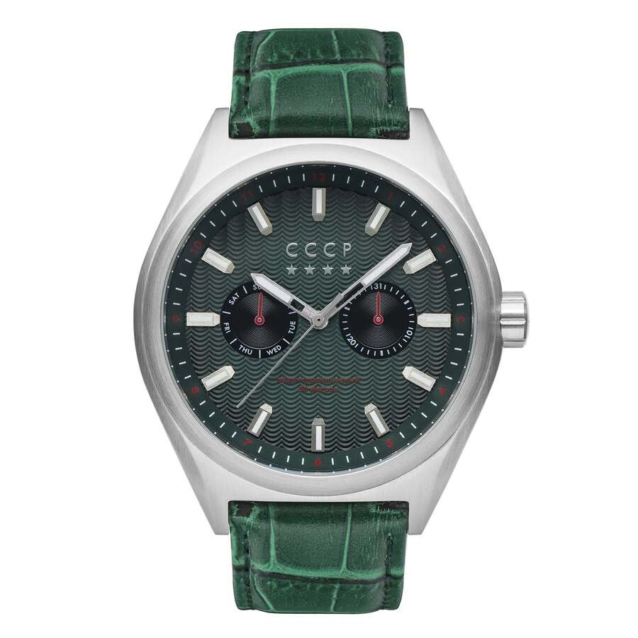 Cccp Shchuka Quartz Green Dial Men's Watch CP-7049-03 - Watches ...