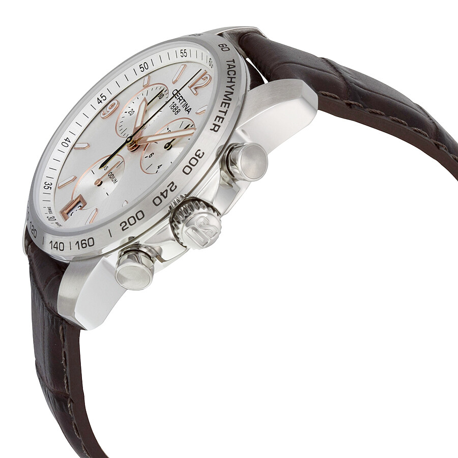 Certina DS Podium Chronograph Silver Dial Men's Watch C0014171603701 C001.417.16.037.01 ...