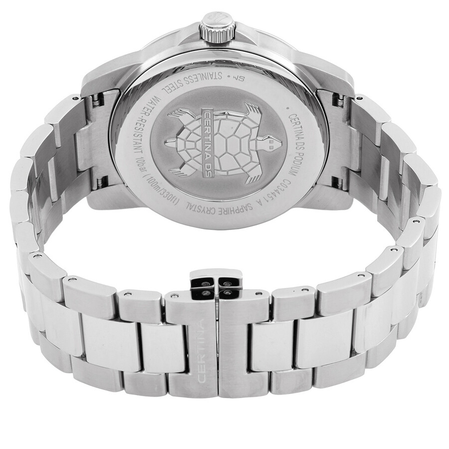 Certina DS Podium Quartz Green Dial Men's Watch C0344511109700 ...