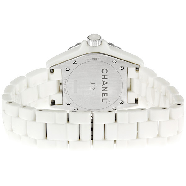 Chanel J12 White Ceramic Unisex Watch H1759 845960005104 - Watches, J12 ...