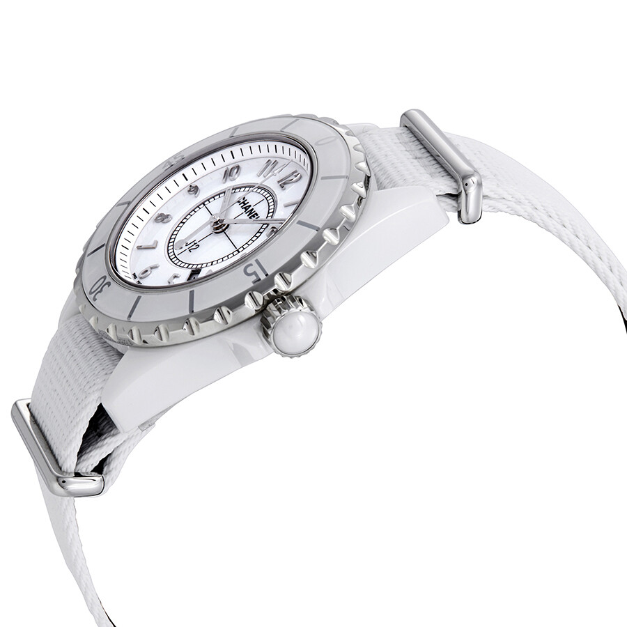 Chanel J12 White Dial Ladies Watch H4656 3599594065603 - Watches, J12 ...