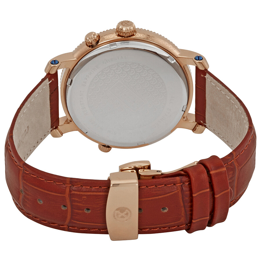 Charmex Salzburg Moonphase Tobacco Dial Men's Watch 2964 842047128039 ...