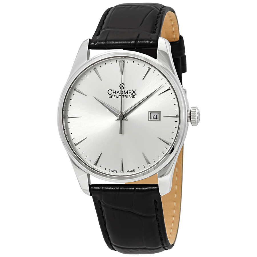 Charmex Silver Dial Men's Watch 2945 842047134672 - Watches - Jomashop