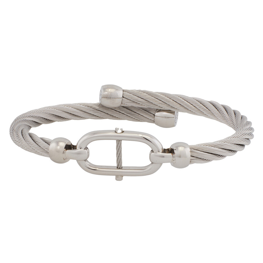 Charriol St-Tropez Mariner Stainless Steel Cable Bangle, Size M 04-101-1272-2M - Jewelry, St ...