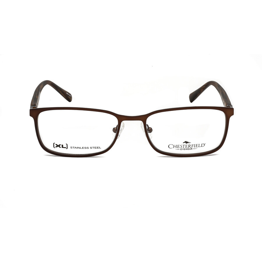 Chesterfield Men's Brown Square Eyeglass Frames CH71XL04IN0056 ...