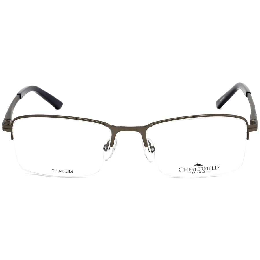 Chesterfield Men's Grey Square Eyeglass Frames 886T0FRE0054 ...