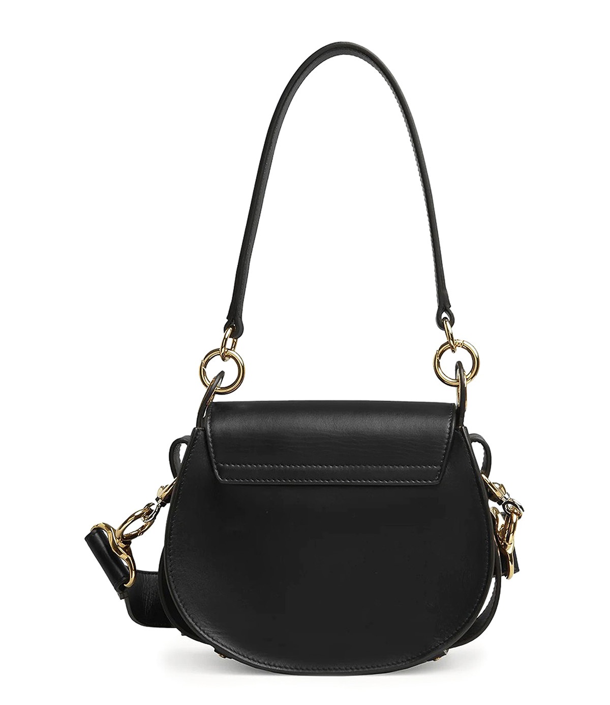 Chloe Black Leather And Suede Small Tess Bag CHC22SS153G31001 ...