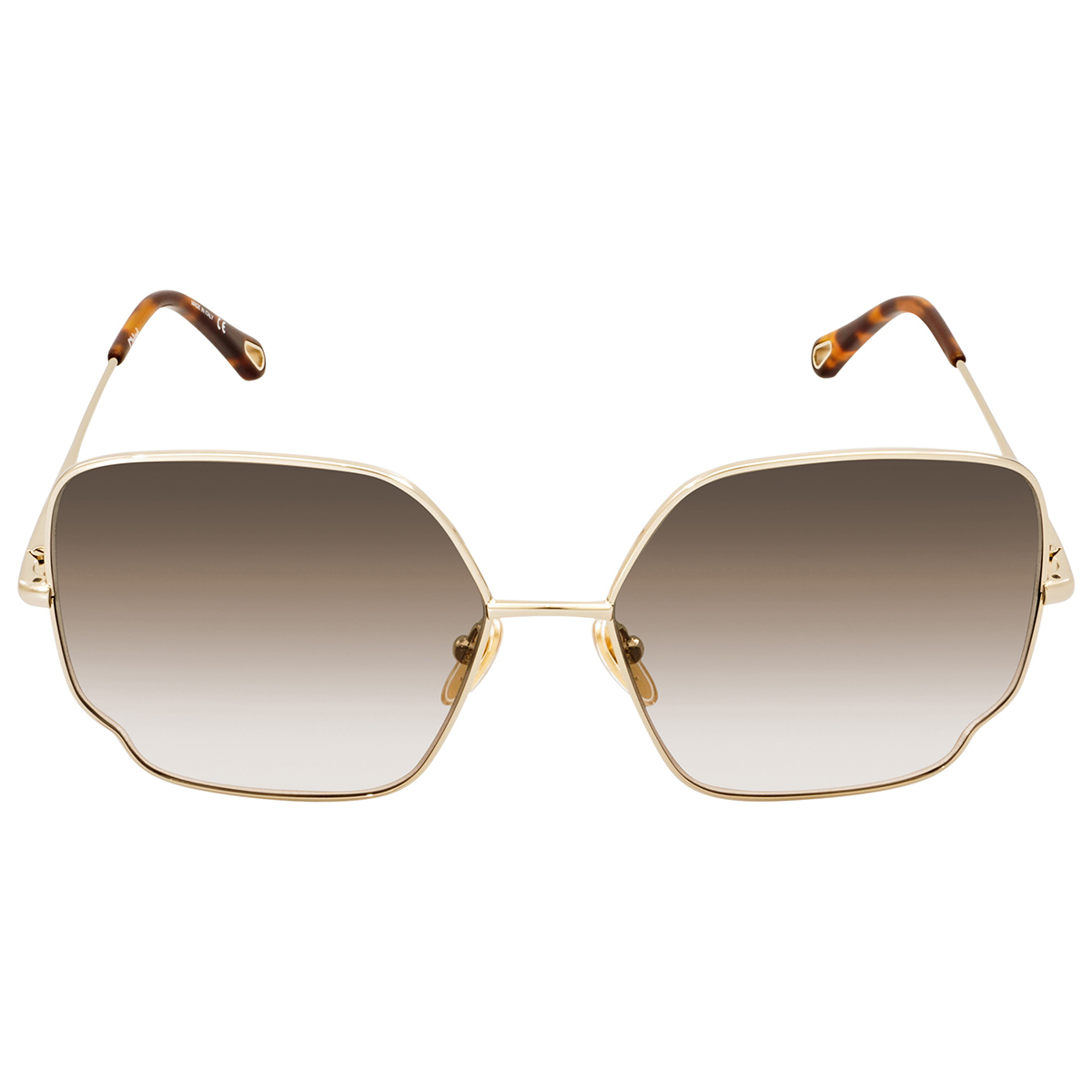 Chloe Brown Gradient Butterfly Ladies Sunglasses CH0092S 001 60 ...
