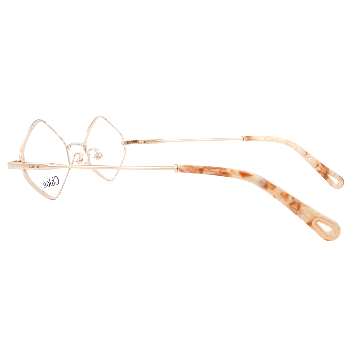 Chloe Demo Geometric Ladies Eyeglasses CE2158 780 46 886895417341 ...
