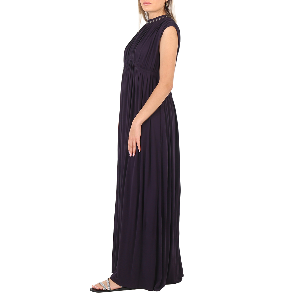 Chloe Ladies Eternity Black Long Column Dress, Brand Size 36 (US Size 4 ...