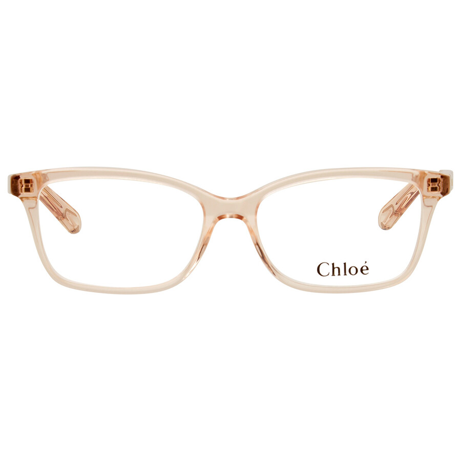Chloe Ladies Pink Square Eyeglass Frames CE2742 749 53 886895416726 ...