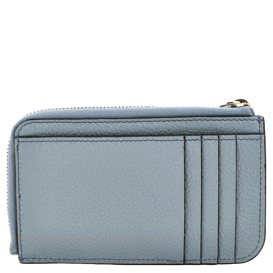 Chloe Storm Blue Ladies Alphabet Leather Card Case CHC21WP944F57 ...