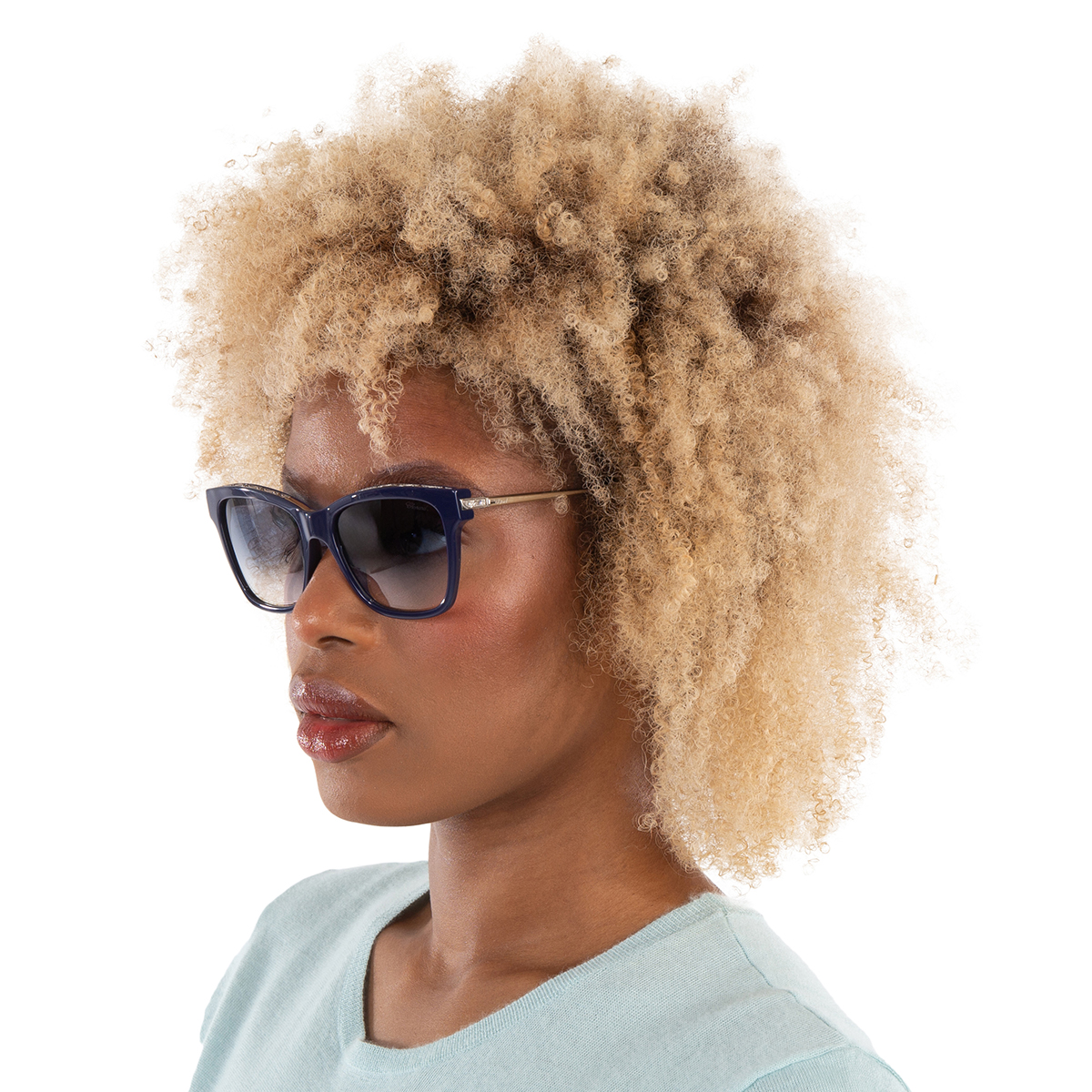 Chopard Blue Gradient Square Ladies Sunglasses SCH272S 09LR 56 ...