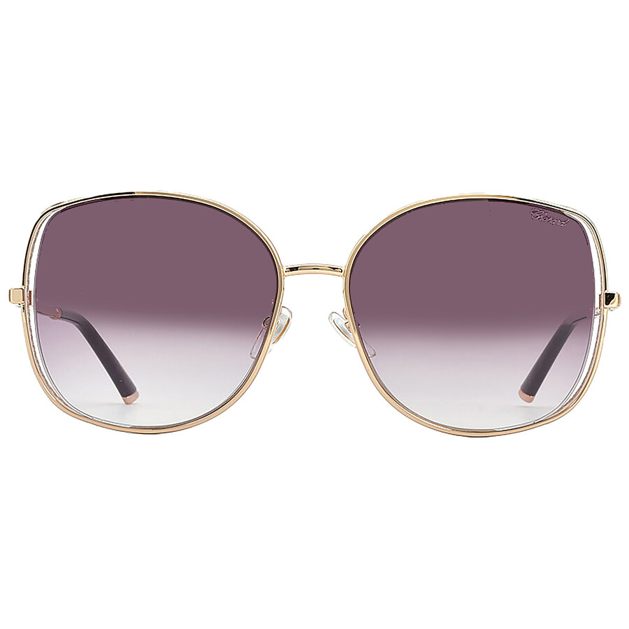 Chopard Burgundy Gradient Butterfly Ladies Sunglasses SCHD48S 08FC 59 190605210994 - Sunglasses ...