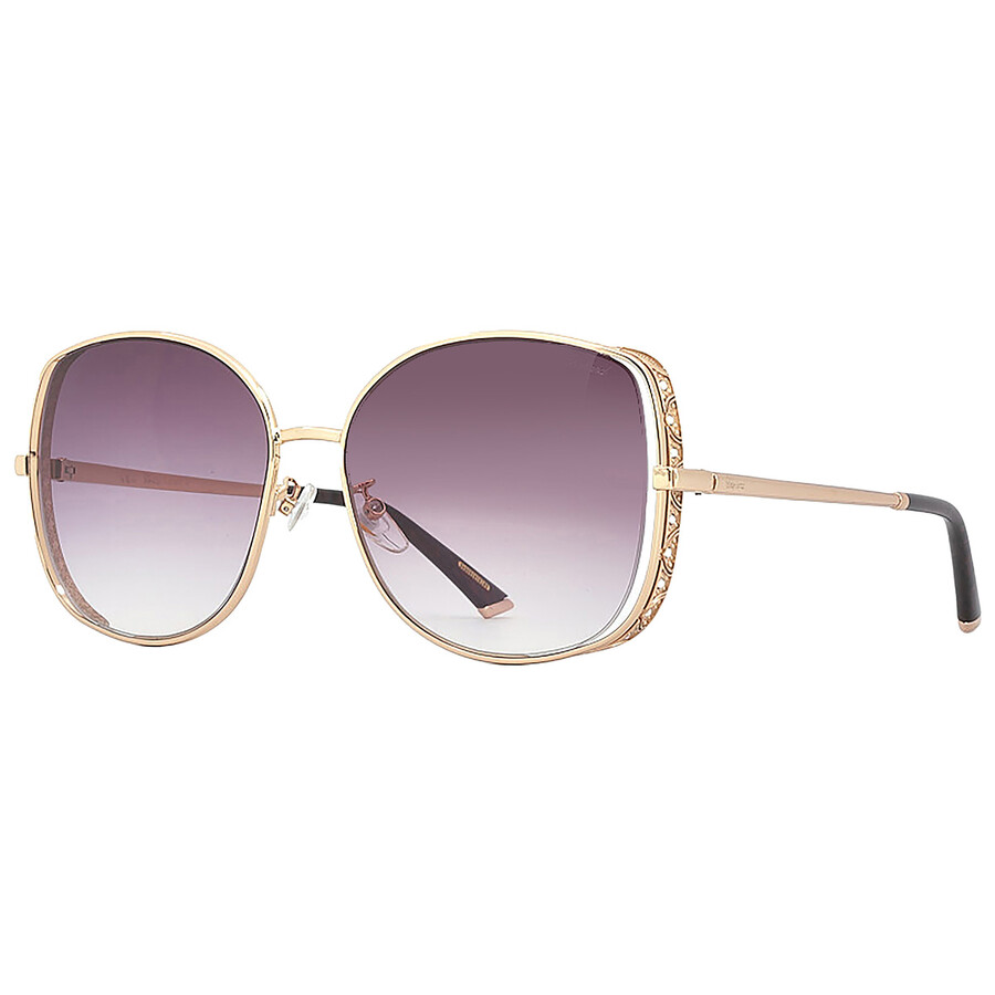 Chopard Burgundy Gradient Butterfly Ladies Sunglasses SCHD48S 08FC 59 190605210994 - Sunglasses ...