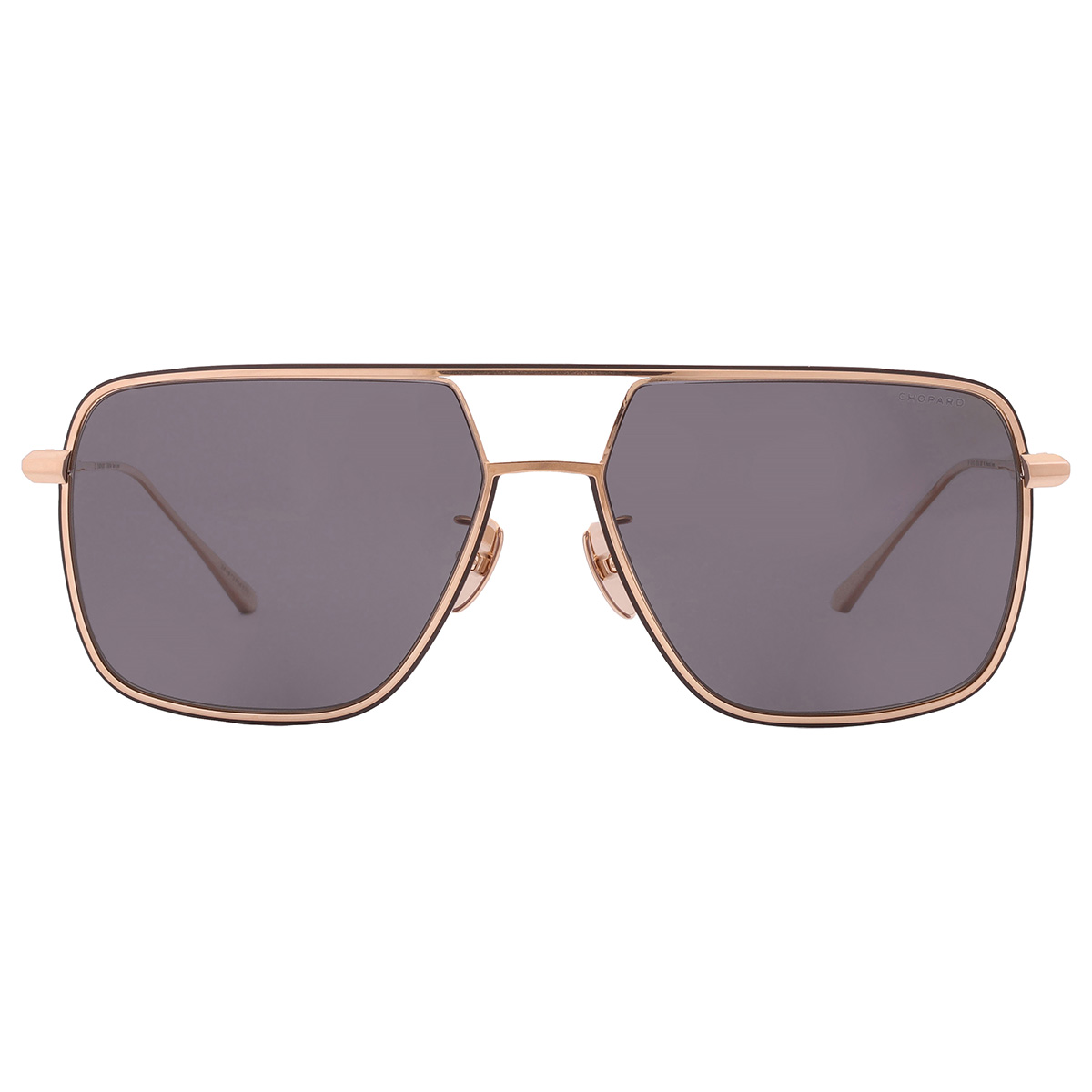 Chopard Dark Grey Navigator Unisex Sunglasses SCHF83M 302P 60 ...