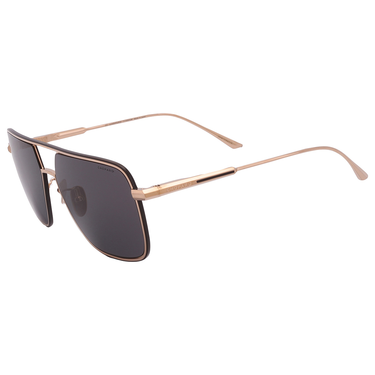 Chopard Dark Grey Navigator Unisex Sunglasses SCHF83M 302P 60 ...