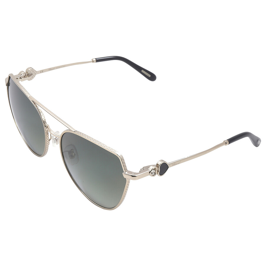 Chopard Green Butterfly Ladies Sunglasses SCHC87S 594X 60 190605152874 ...