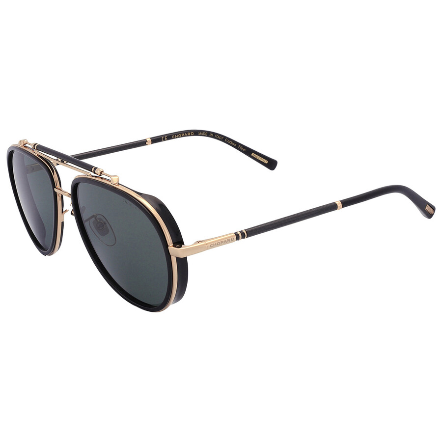 Chopard Green Pilot Men's Sunglasses SCHF24 700P 59 190605284803 - Sunglasses - Jomashop