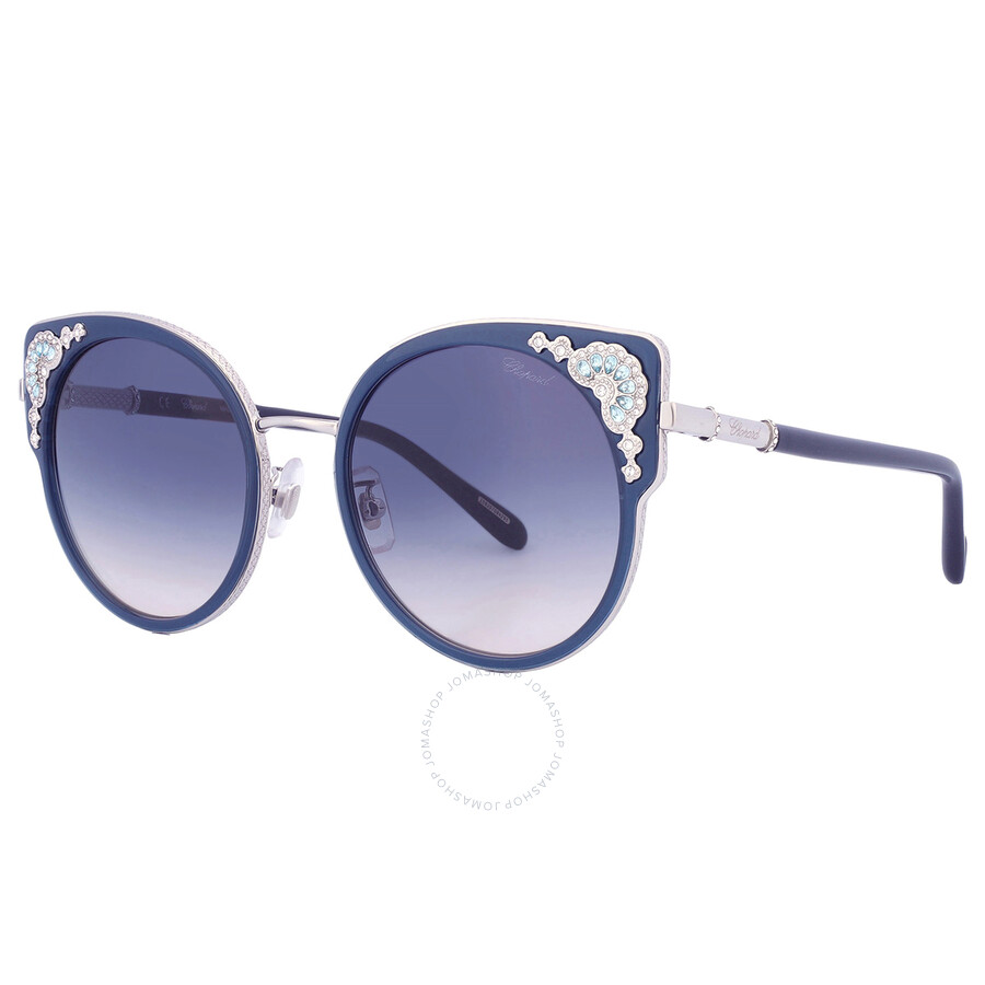 Chopard Grey Gradient Butterfly Ladies Sunglasses SCHC82S 0579 54 ...
