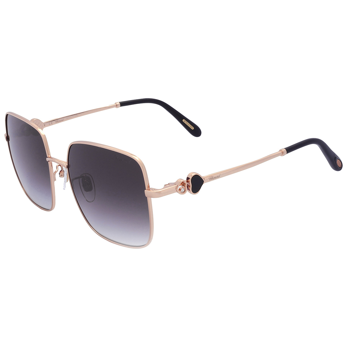 Chopard Grey Gradient Square Ladies Sunglasses SCHF99G 08FC 56 ...