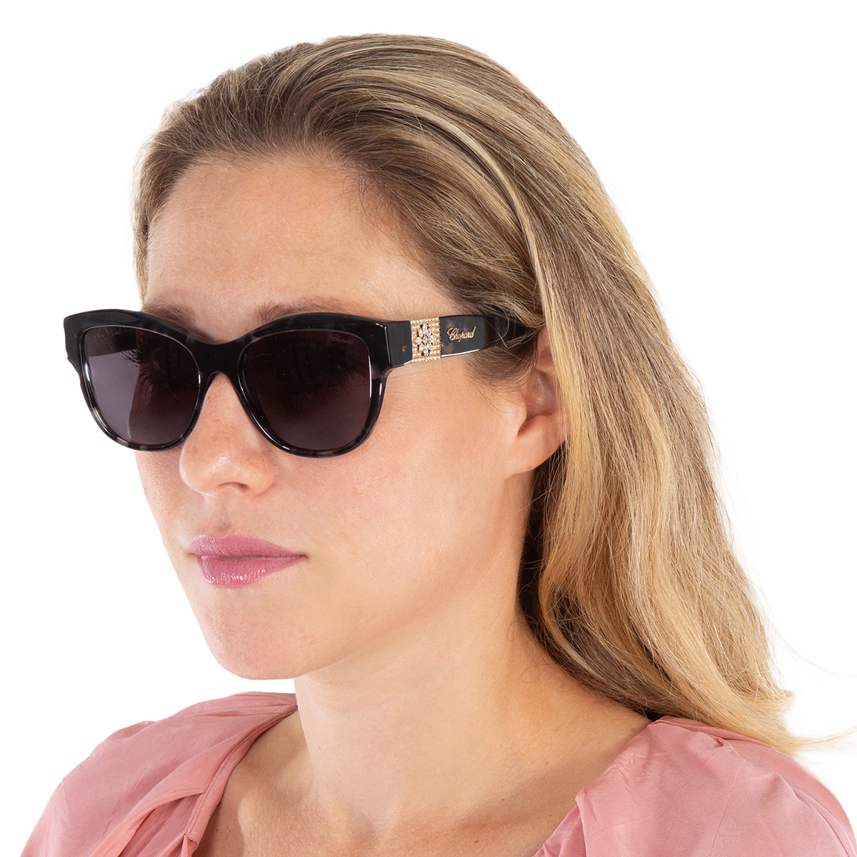 Chopard Grey Square Ladies Sunglasses SCH287S 0721 55 190605278291 ...