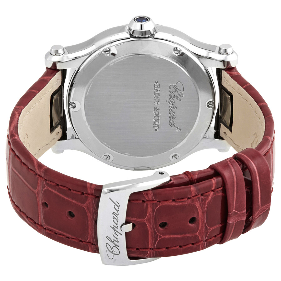 Chopard Happy Hearts Quartz White Dial Ladies Watch 278582-3005 ...