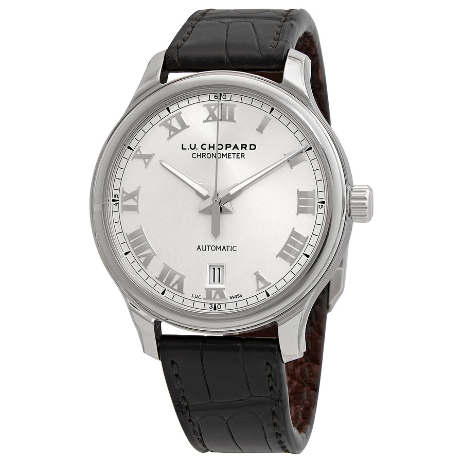 Chopard L.U.C. 1937 Automatic Silver Dial Men's Watch 168558-3001 ...