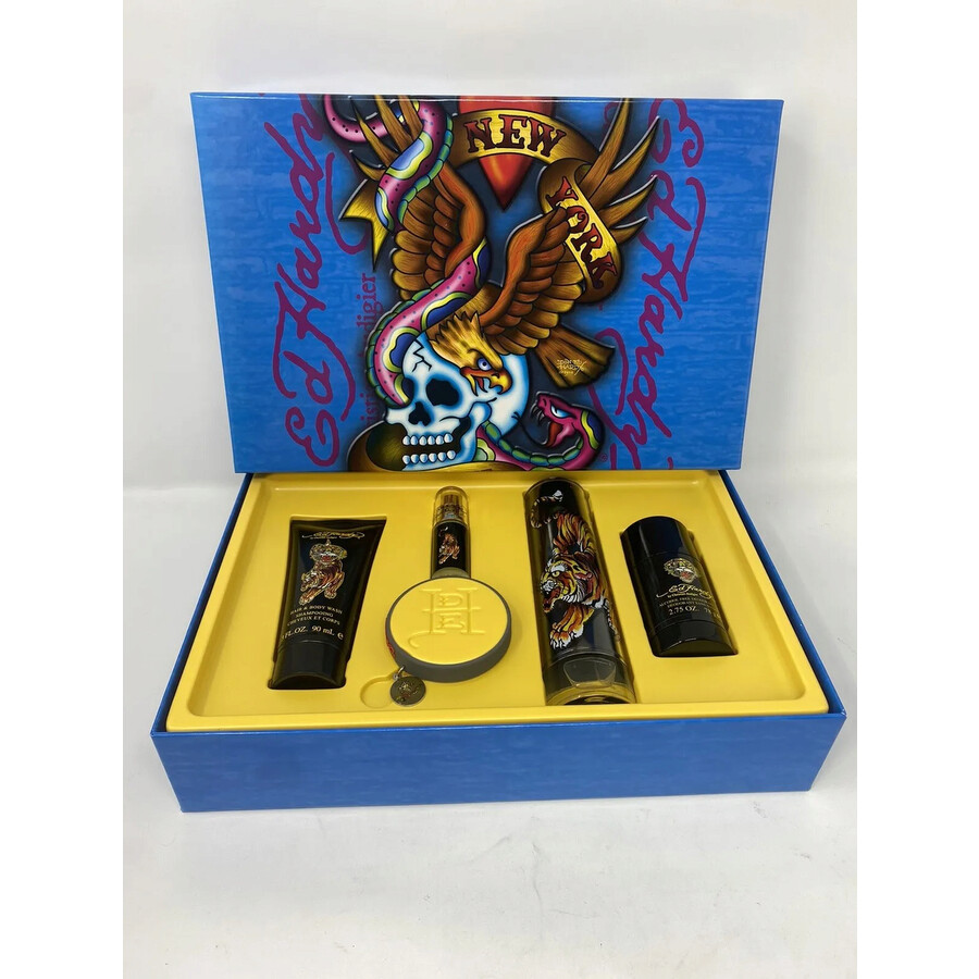 Christian Audigier Men's Ed Hardy Gift Set Fragrances 0094922794734 ...