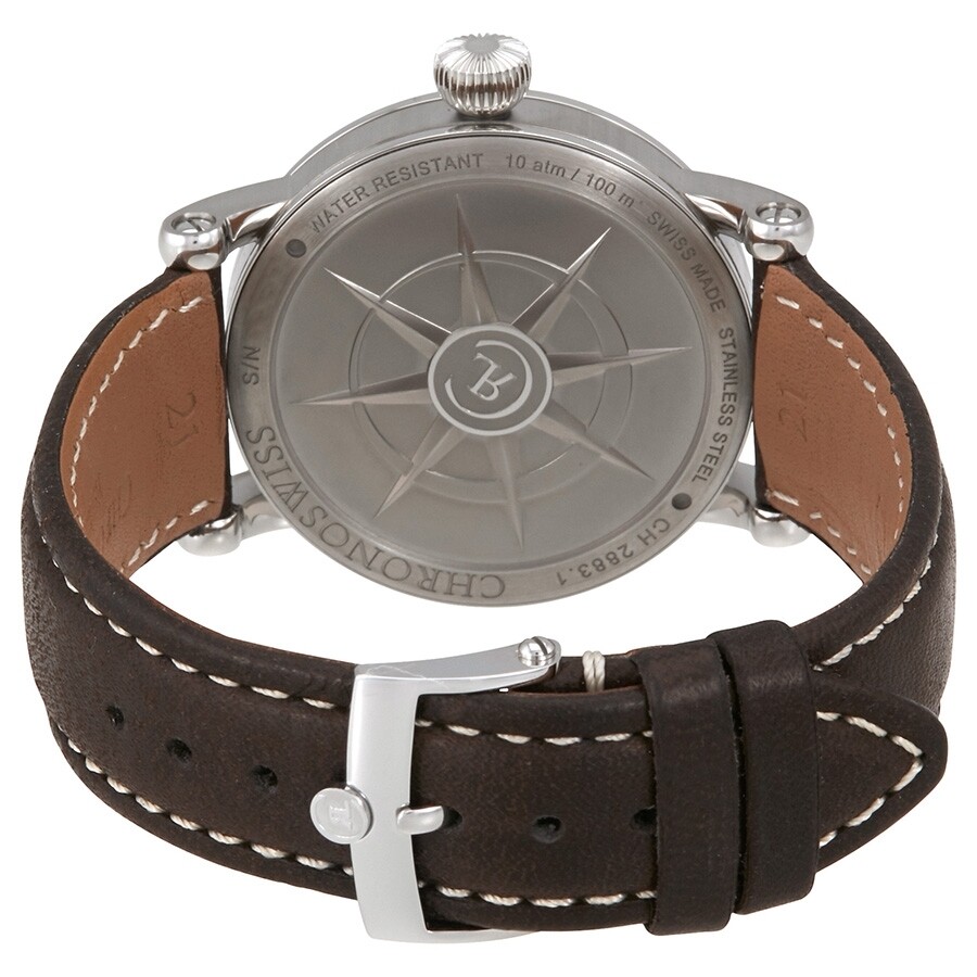 Chronoswiss Pacific Black Dial Men's Watch CH-2883.1.BR CH2883-1-BR ...