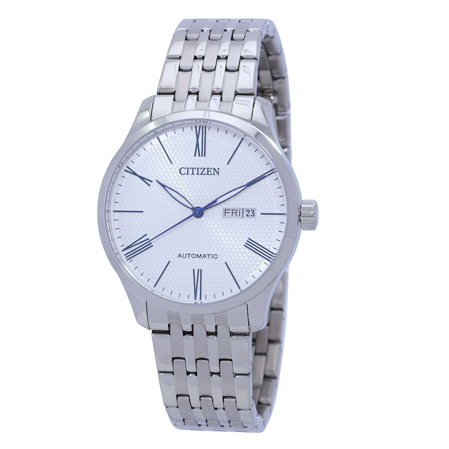 Citizen Automatic White Dial Men's Watch NH8350-59B 4974374282514 - Watches - Jomashop