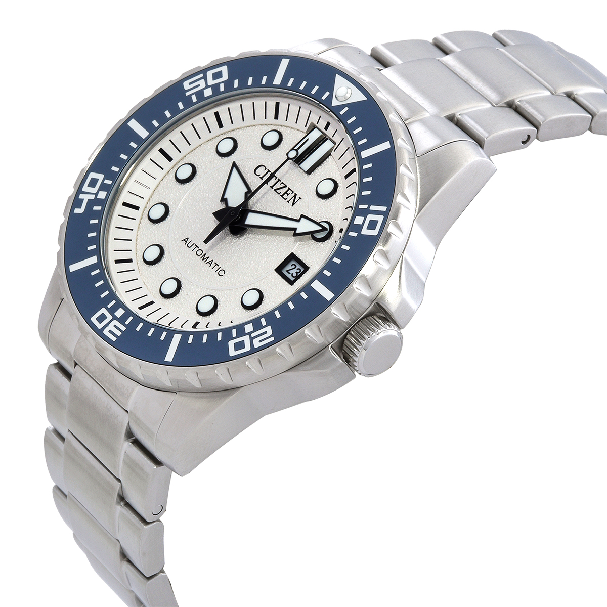 Citizen Automatic White Dial Watch NJ0171-81A 4974374312105 - Watches ...