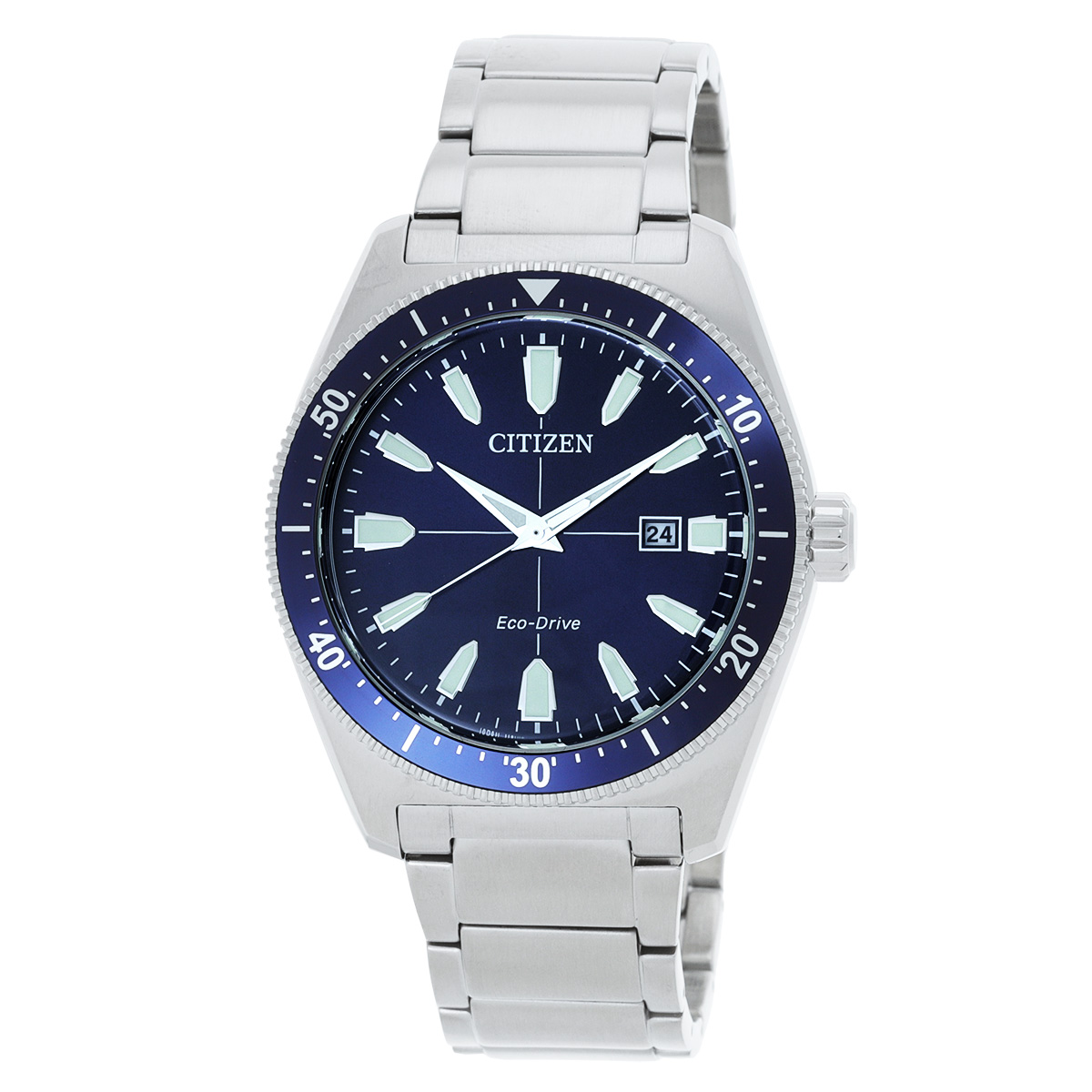 Citizen Brycen Eco-Drive Blue Dial Men's Watch AW1591-79L 013205147708 ...