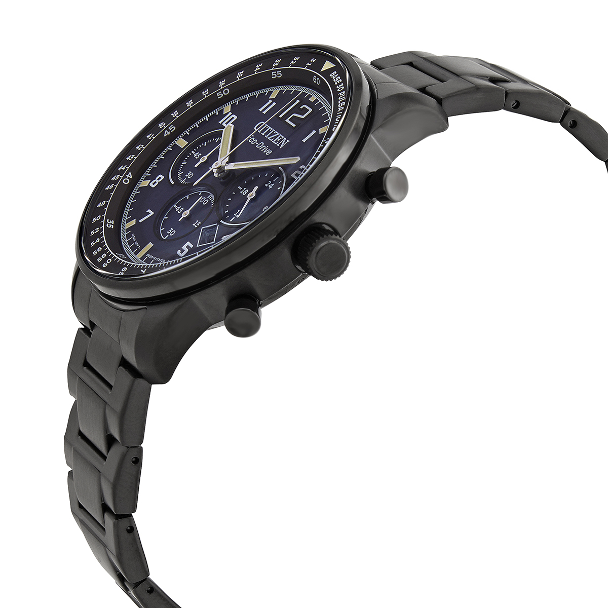 Citizen Chronograph Blue Dial Eco-Drive Men's Watch CA4505-80M ...