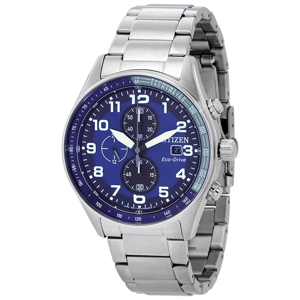 Citizen Chronograph Eco-Drive Blue Dial Men's Watch CA0770-72L ...