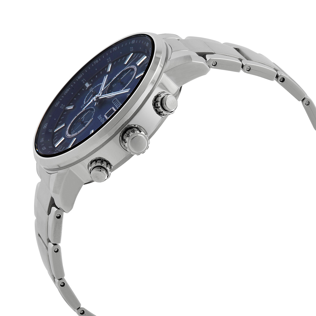 Citizen Chronograph Eco-Drive Blue Dial Men's Watch CA0840-87L ...
