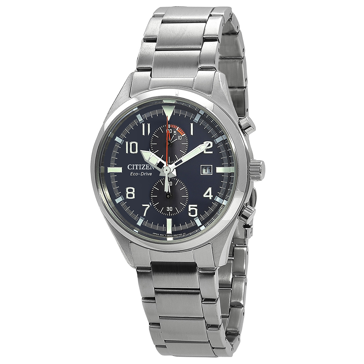 Citizen Chronograph Eco-Drive Blue Dial Men's Watch CA7028-81L ...