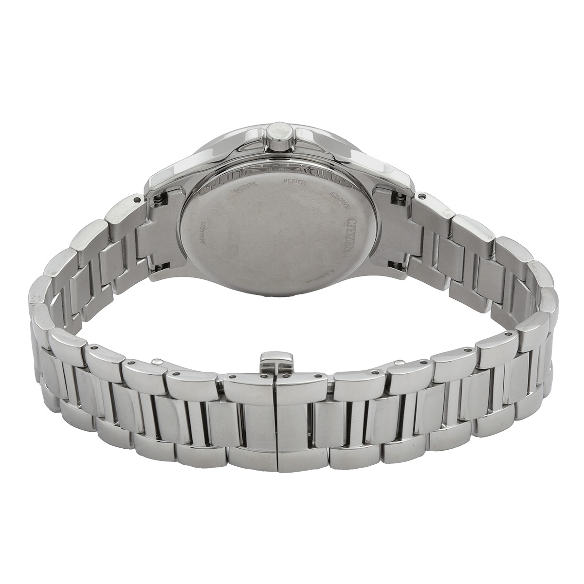 Citizen Classic Eco-Drive Crystal Mother of Pearl Dial Ladies Watch ...