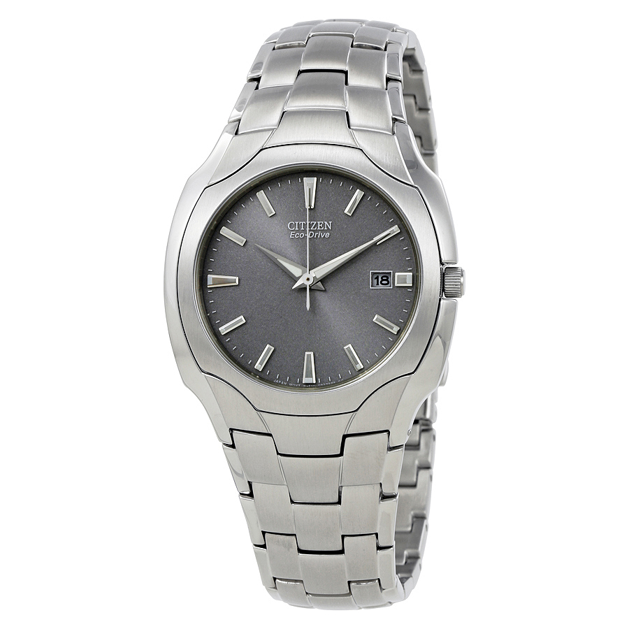 Citizen Eco-Drive Grey Dial Men's Watch BM6010-55A 0013205070242 ...