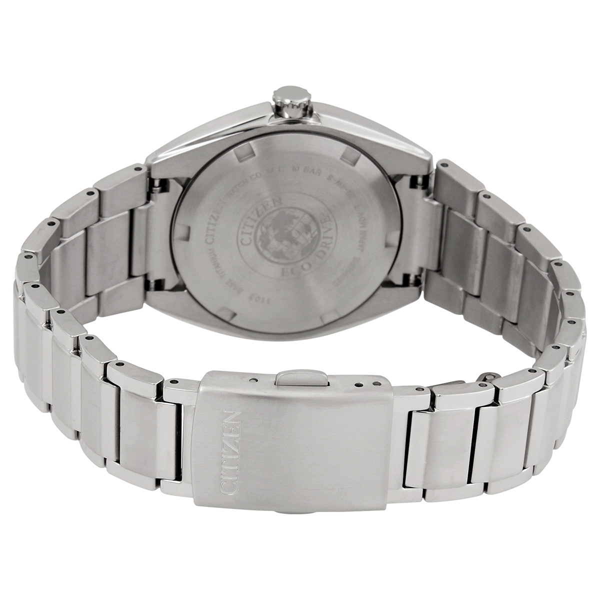 Citizen Eco Drive Black Dial Titanium Ladies Watch EW2210-53E ...