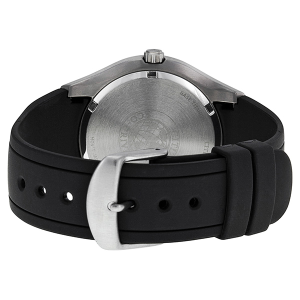 Citizen Eco Drive Black Rubber Strap Titanium Men's Watch BM8290-05E ...